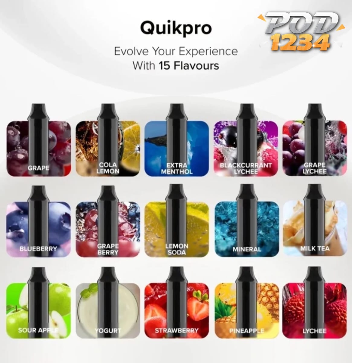 หัว Ks Quik Pro 15000 Puffs ราคาส่ง หัวน้ำยา 15k คำ ราคาไม่แพง